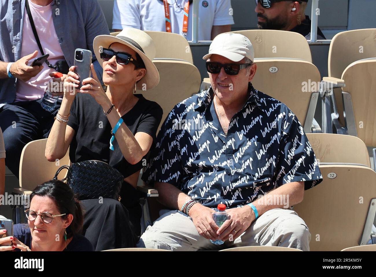 Paris, France. 04th June, 2023. Cristina Cordula, Frederic Cassin in ...