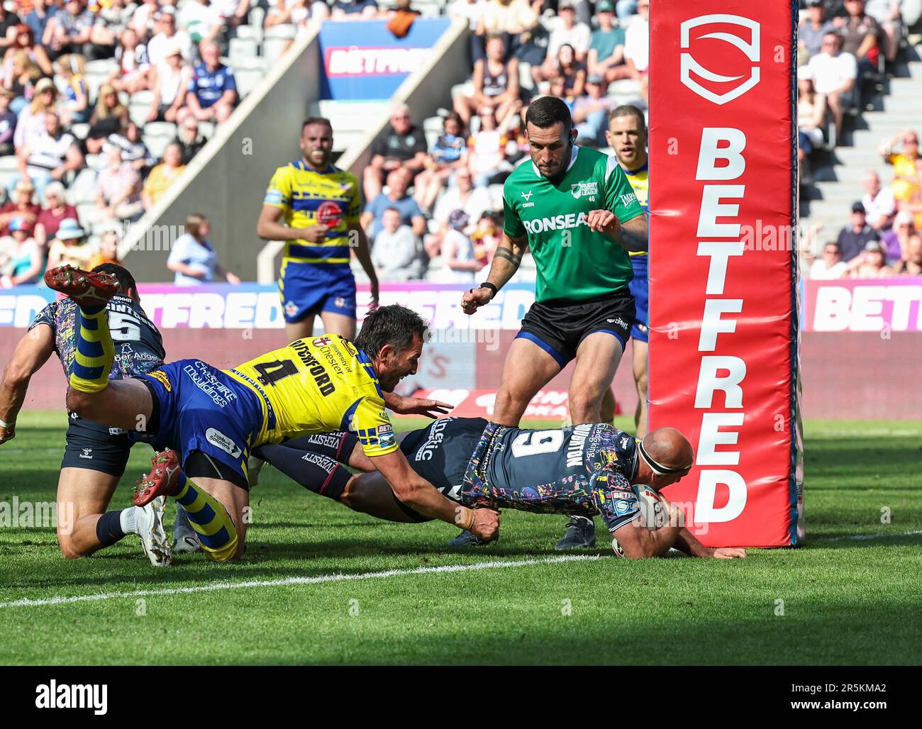 St James Park, Newcastle, UK. 4th June, 2023. Betfred Super League ...