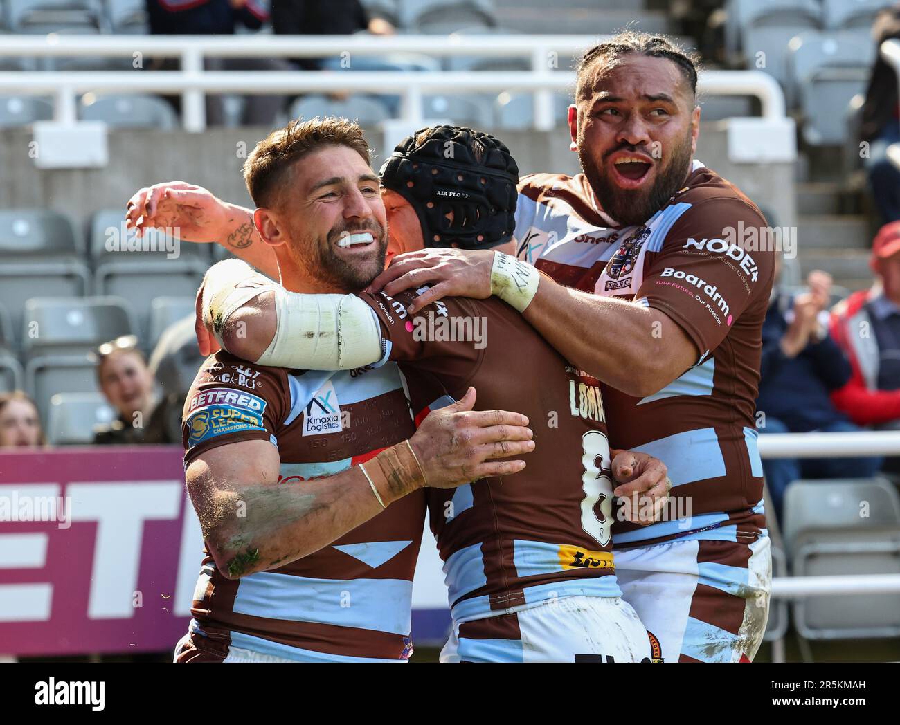 St James Park, Newcastle, UK. 4th June, 2023. Betfred Super League ...