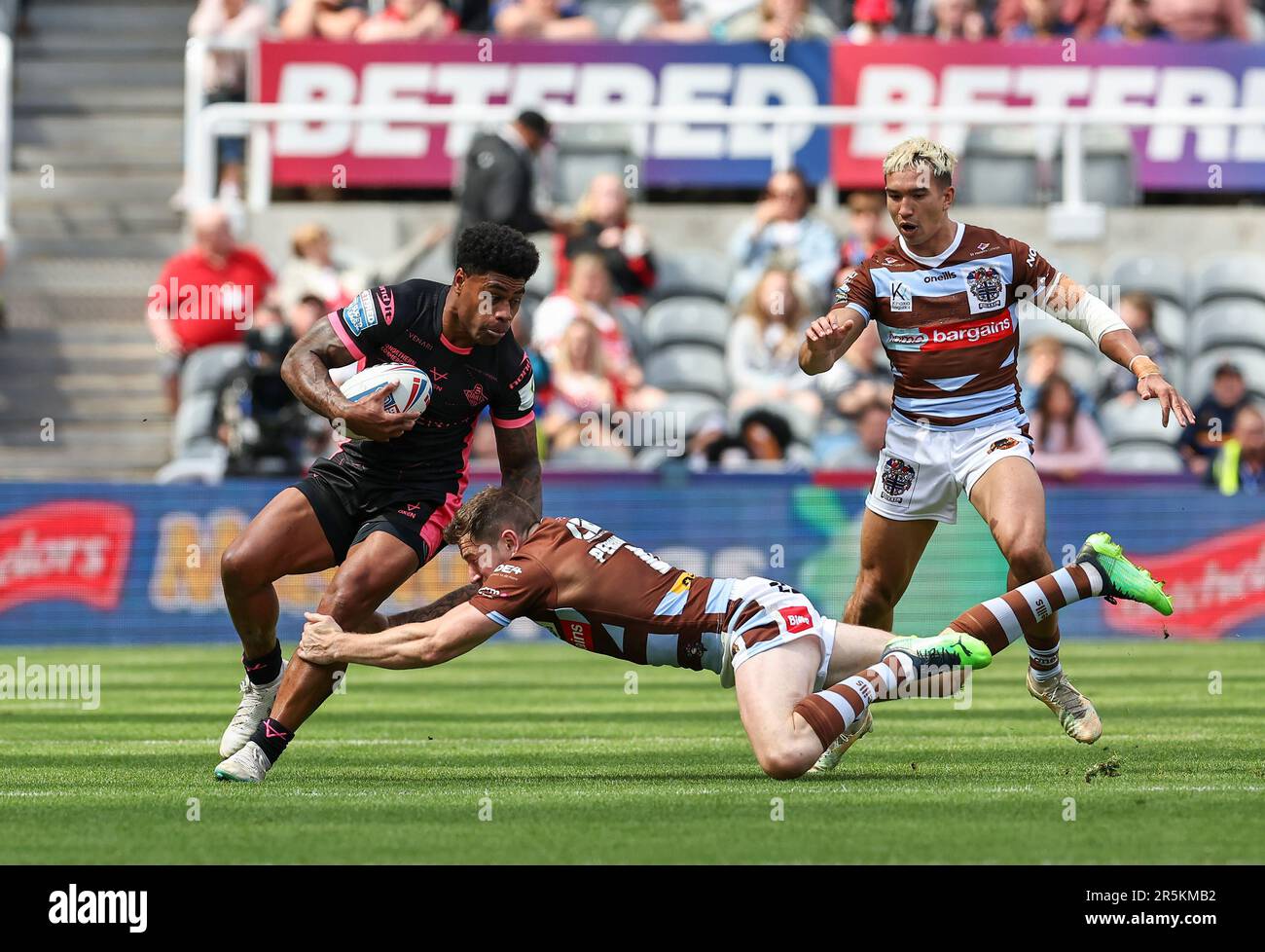 St James Park, Newcastle, UK. 4th June, 2023. Betfred Super League ...