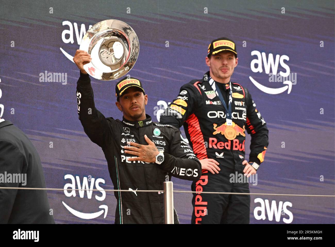 Formula 1 podium hi-res stock photography and images - Alamy