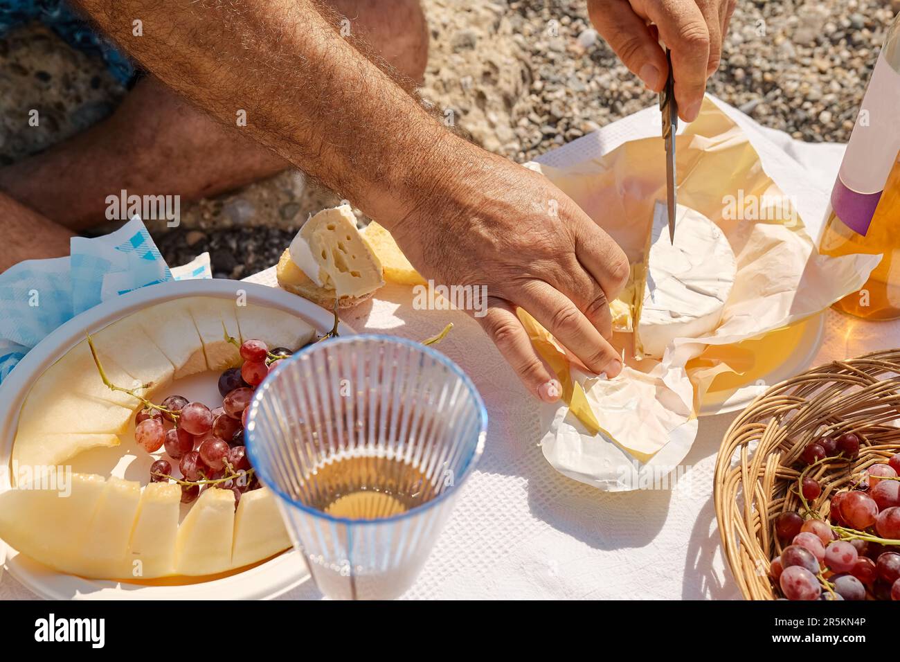 Preparing appetizers hi-res stock photography and images - Alamy