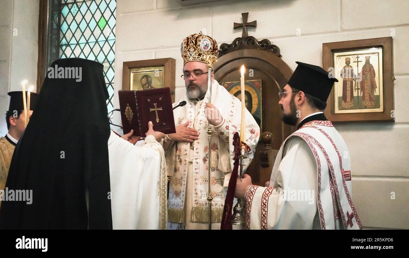 Izmir, Turkey. 04th June, 2023. The Feast of Holy Pentecost was ...