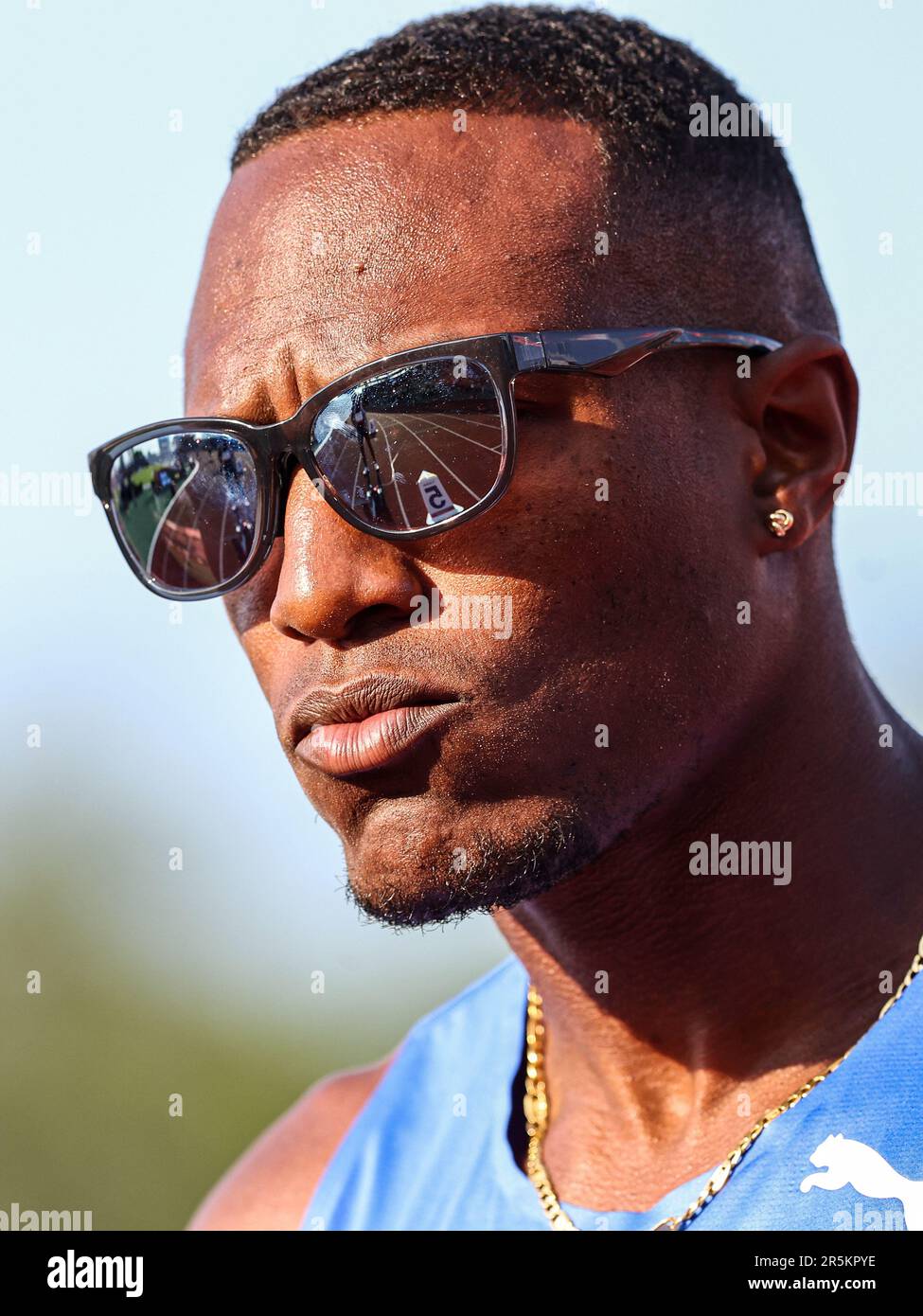 HENGELO - Liemarvin Bonevacia in action during the 400 meters at the ...