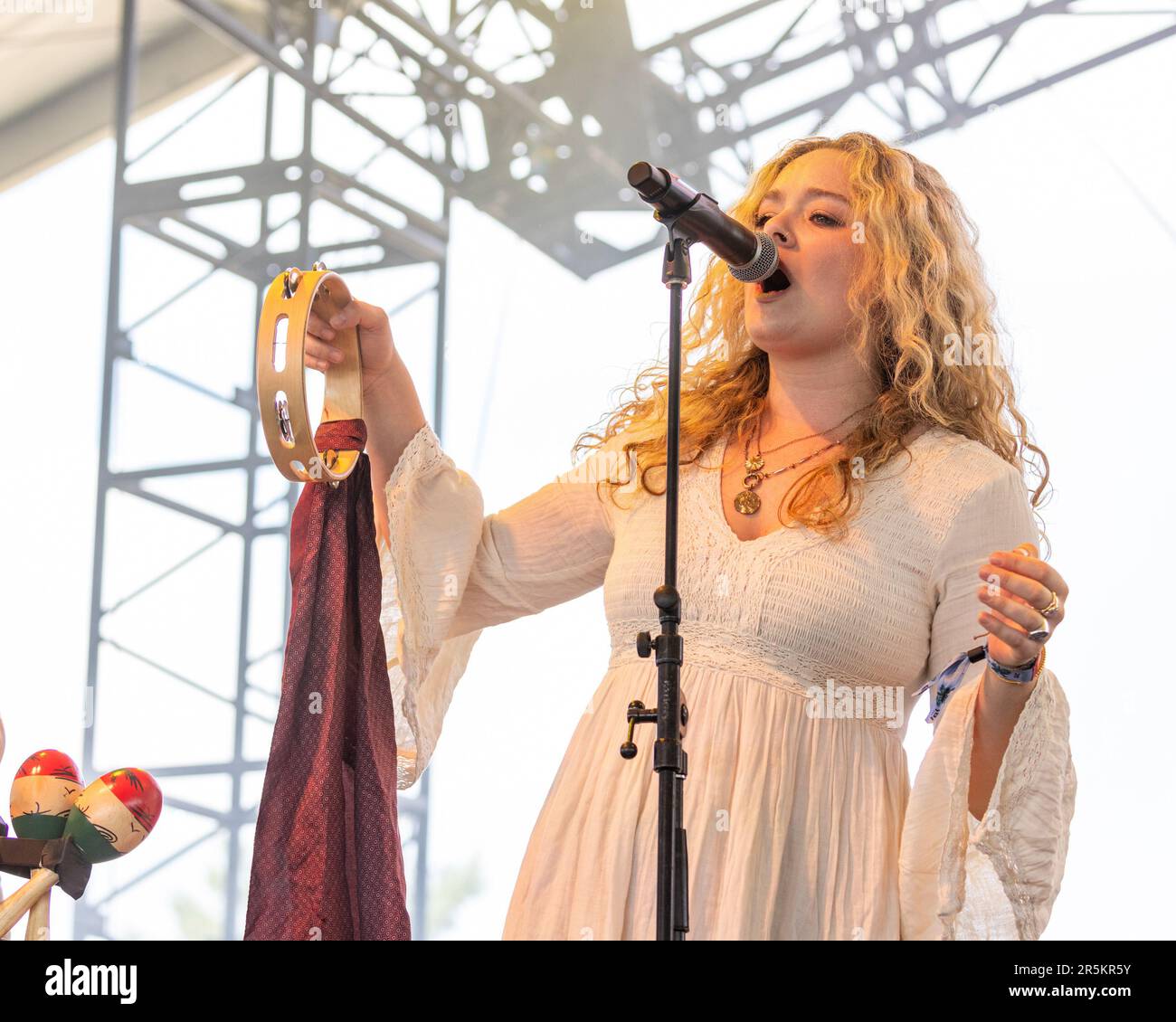 Lexington, USA. 03rd June, 2023. Georgie Fuller of The Heavy Heavy ...