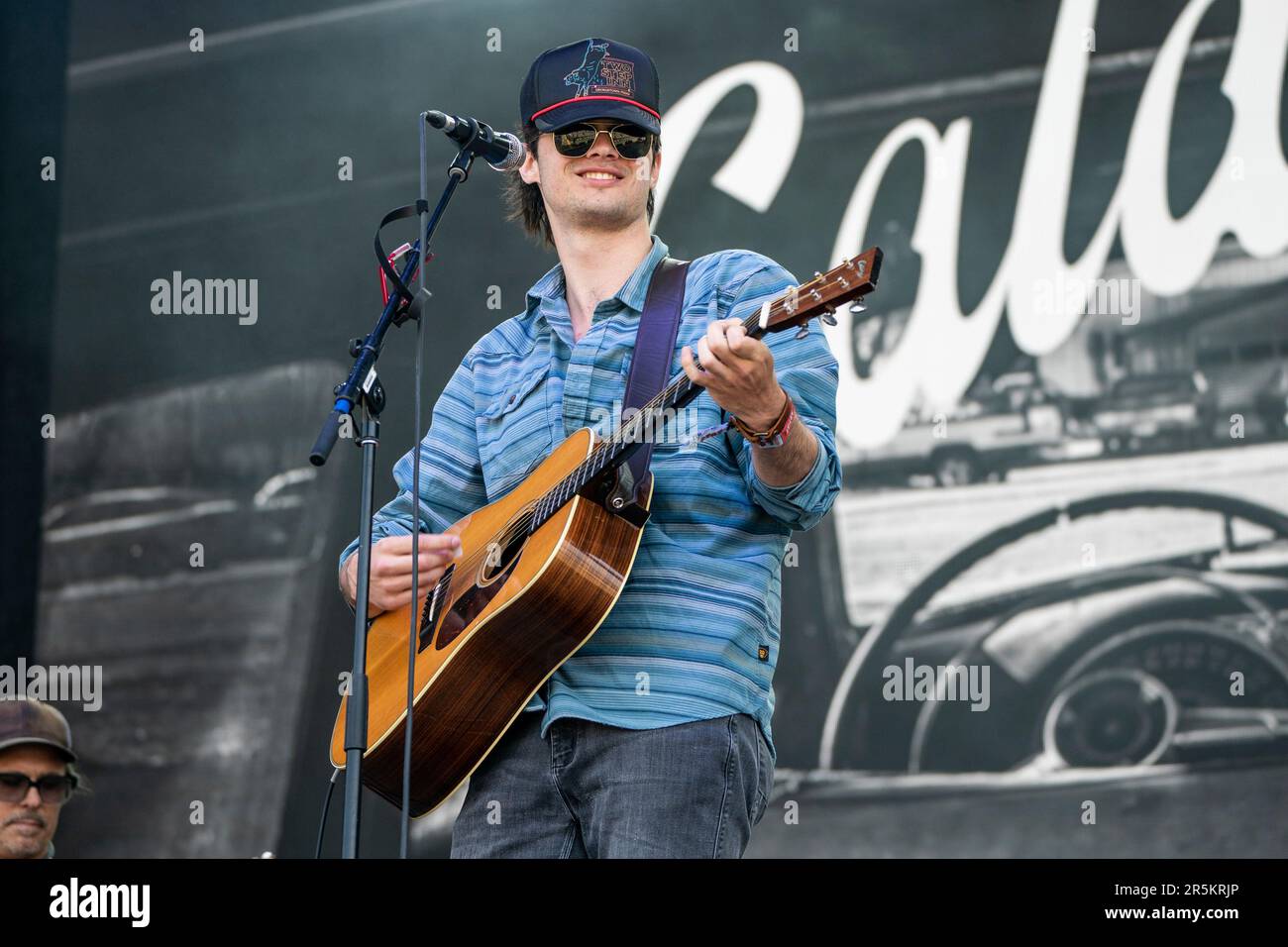 Calder Allen performs at Railbird Music Festival on Sunday, June 4 ...