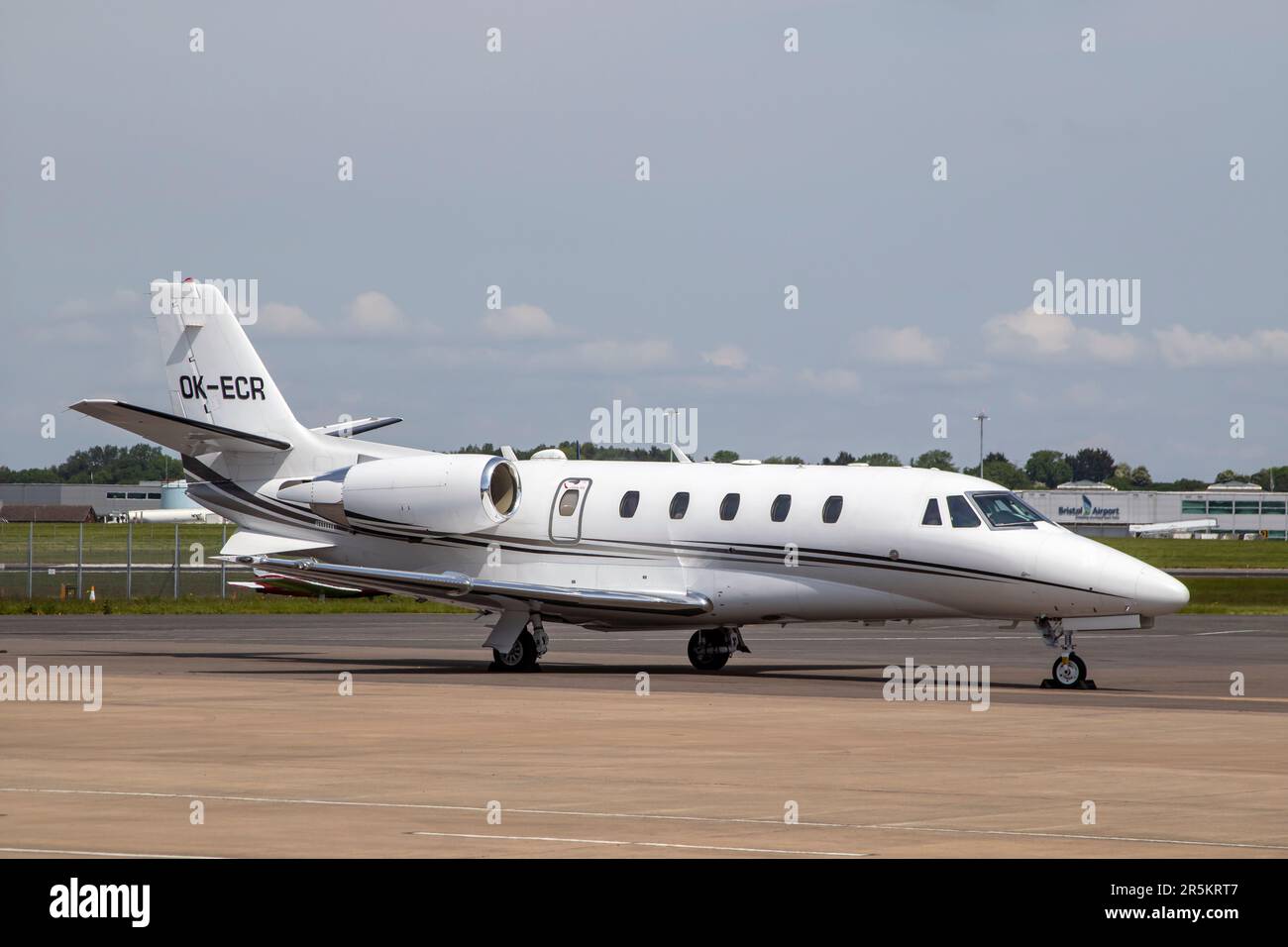 OK-ECR Cessna 560XL Citation XLS+ Eclair Aviation Bristol Airport EGGD ...