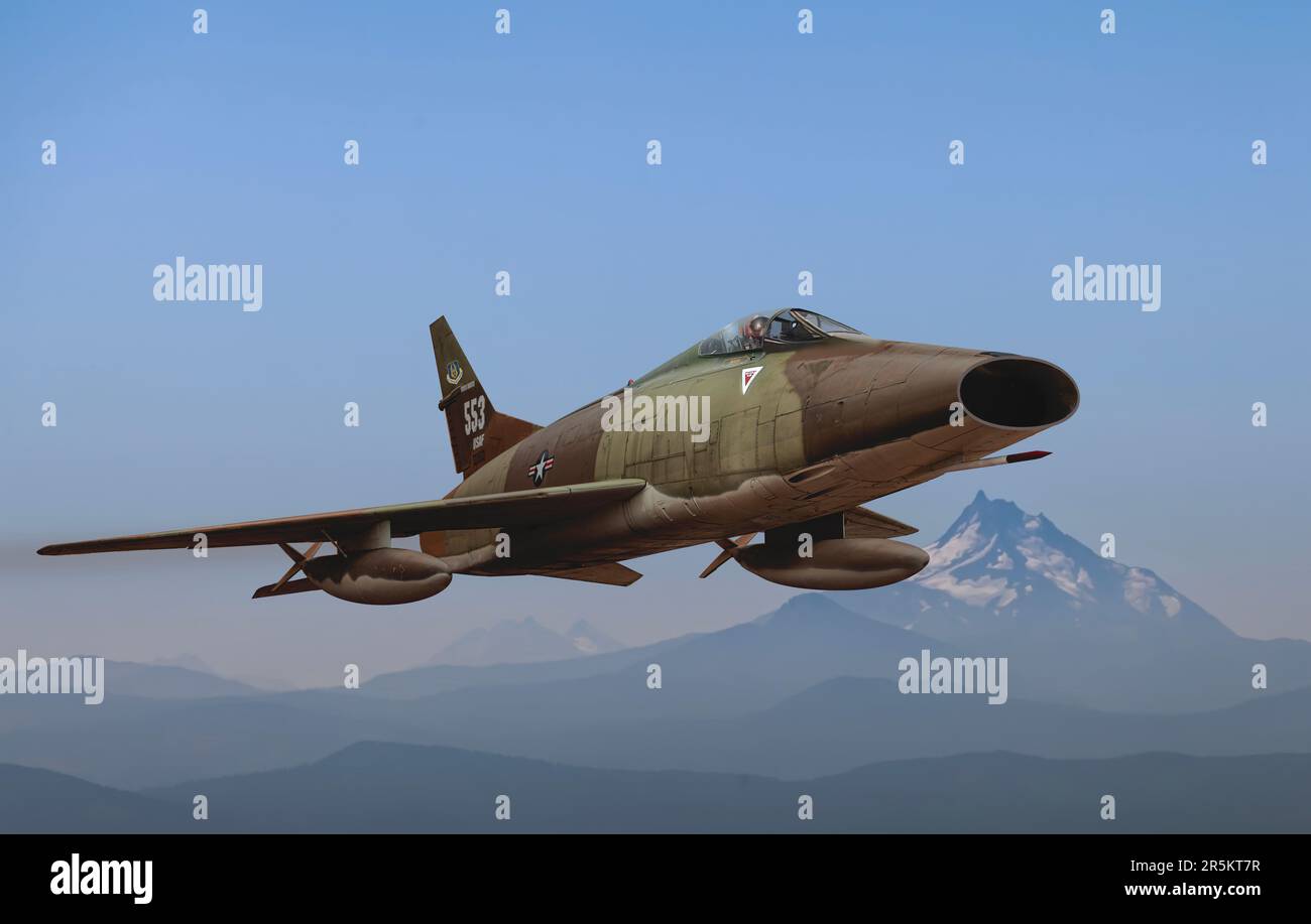 Super sabre f 100 hi-res stock photography and images - Alamy
