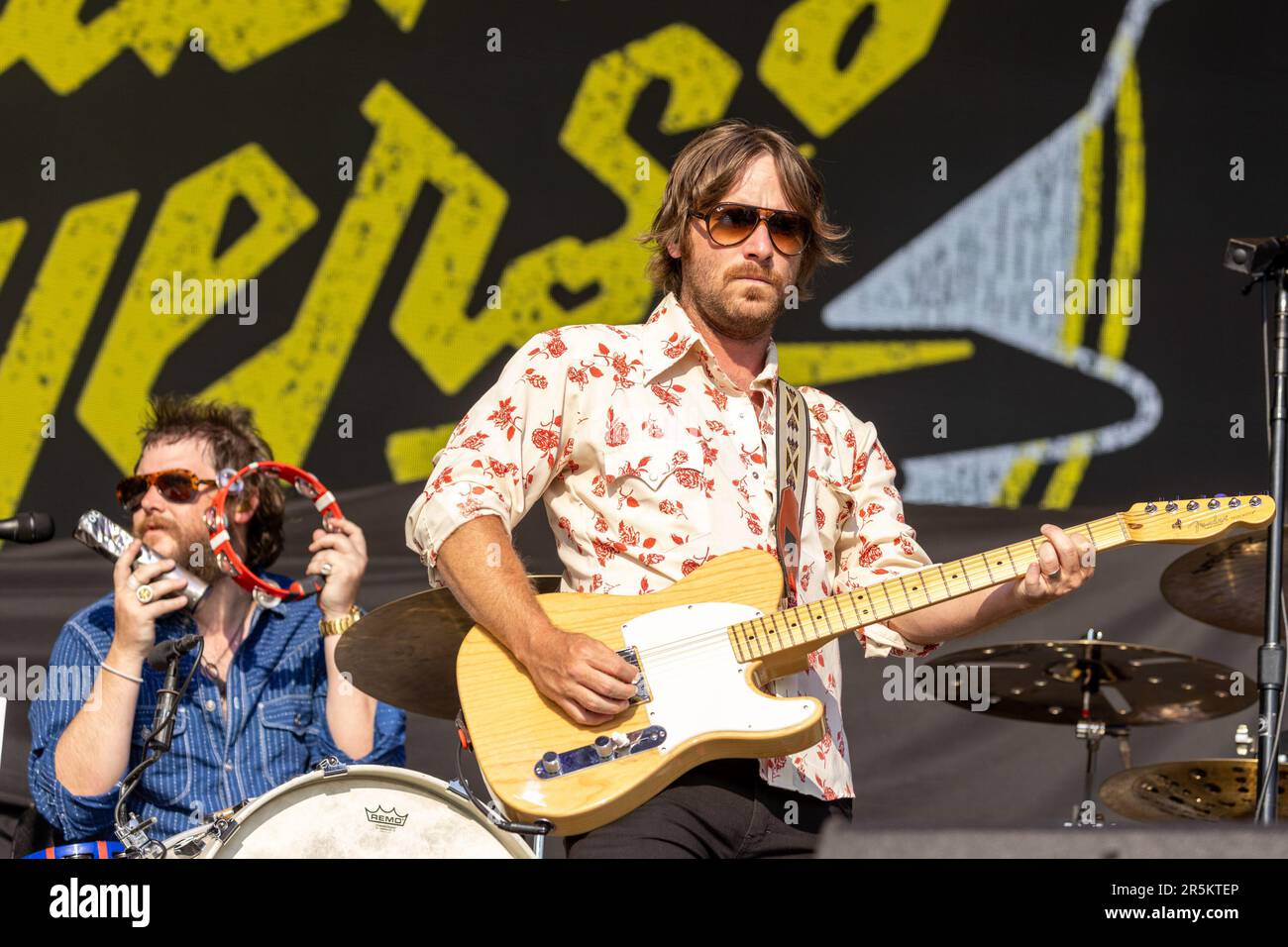 Lexington, USA. 03rd June, 2023. Cody Cannon of Whiskey Myers during ...