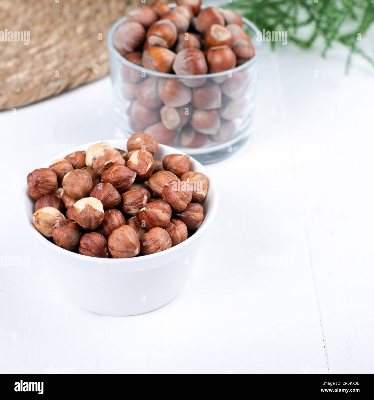 Broken hazelnut nutshell in hi-res stock photography and images - Alamy