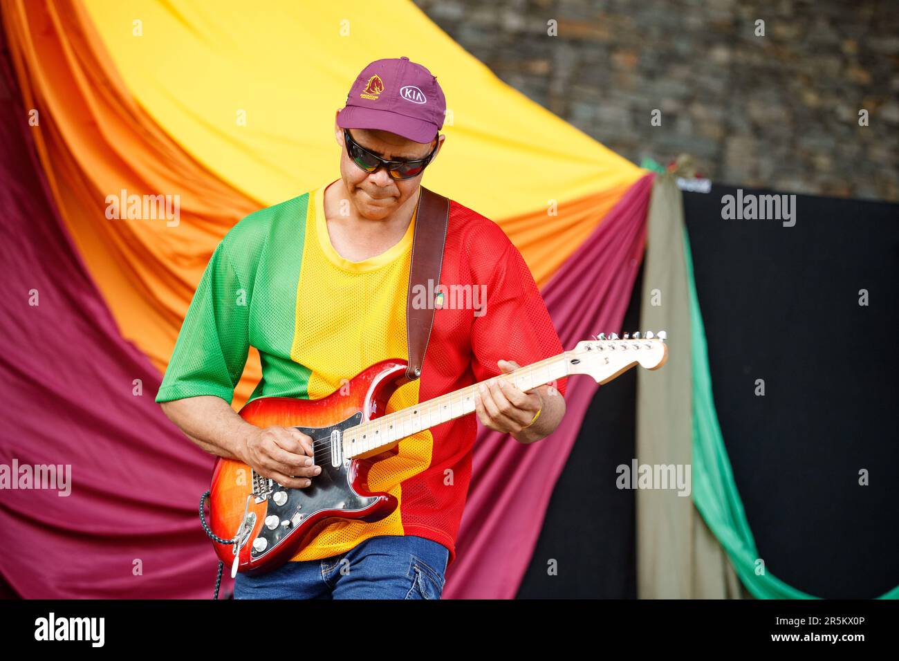 Cairns, Australia. 04th June, 2023. Reggae band Koahlition performs at ...