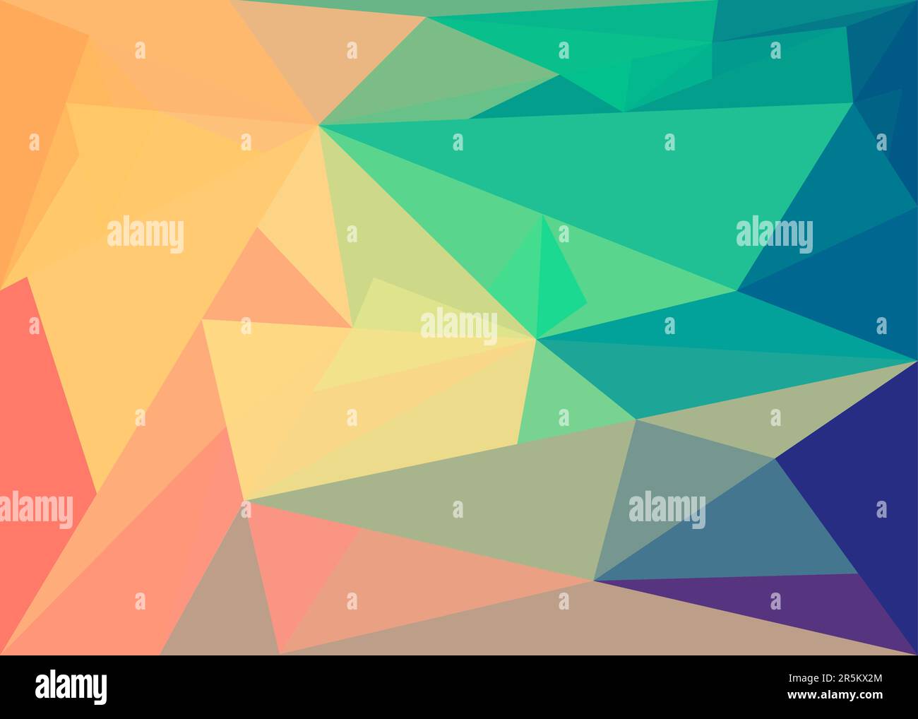 abstract background consisting of triangles Stock Vector Image & Art ...