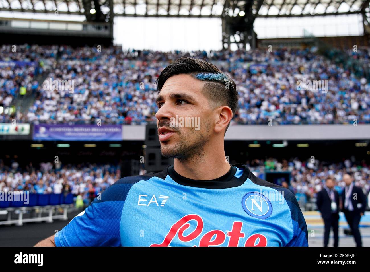 Naples, Italy. 04th June, 2023. Giovanni Simeone of SSC Napoli looks on ...