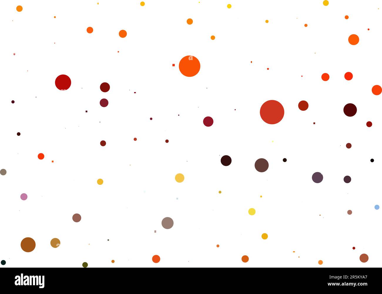 Festival pattern with color round glitter, confetti. Random, chaotic ...