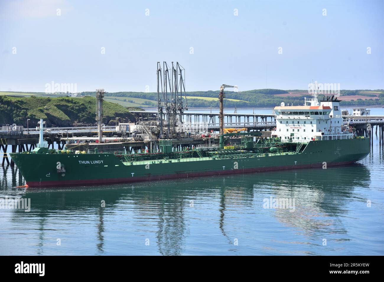 Chemical tanker THUN LUNDY and the vessel STAVFJORD a oil and chemical ...
