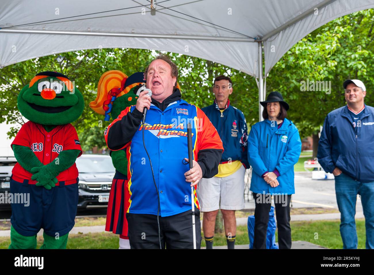 Carroll Center for the Blind Walk for Independence 2023 Stock Photo - Alamy