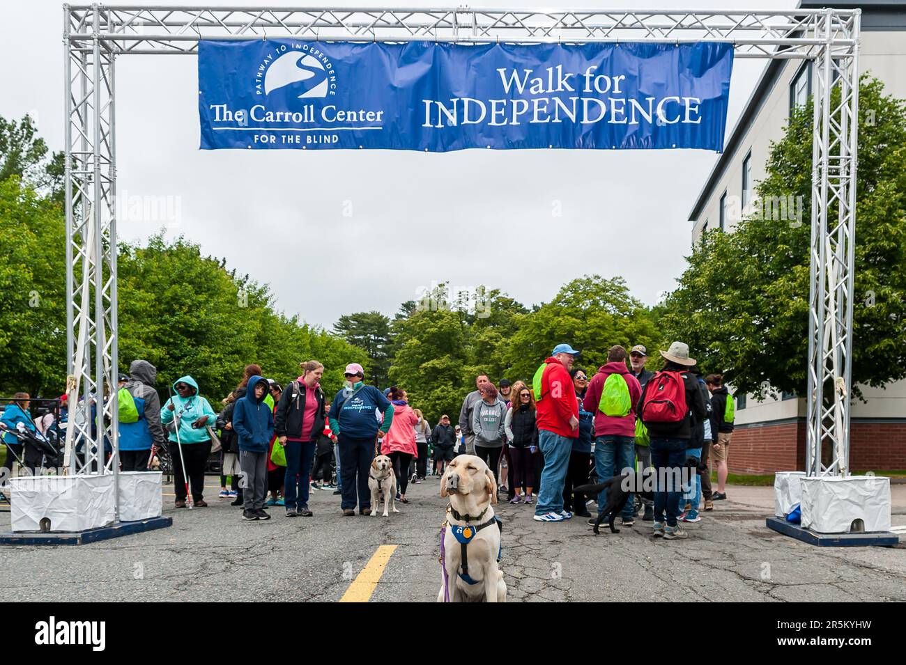 Carroll Center for the Blind Walk for Independence 2023 Stock Photo - Alamy
