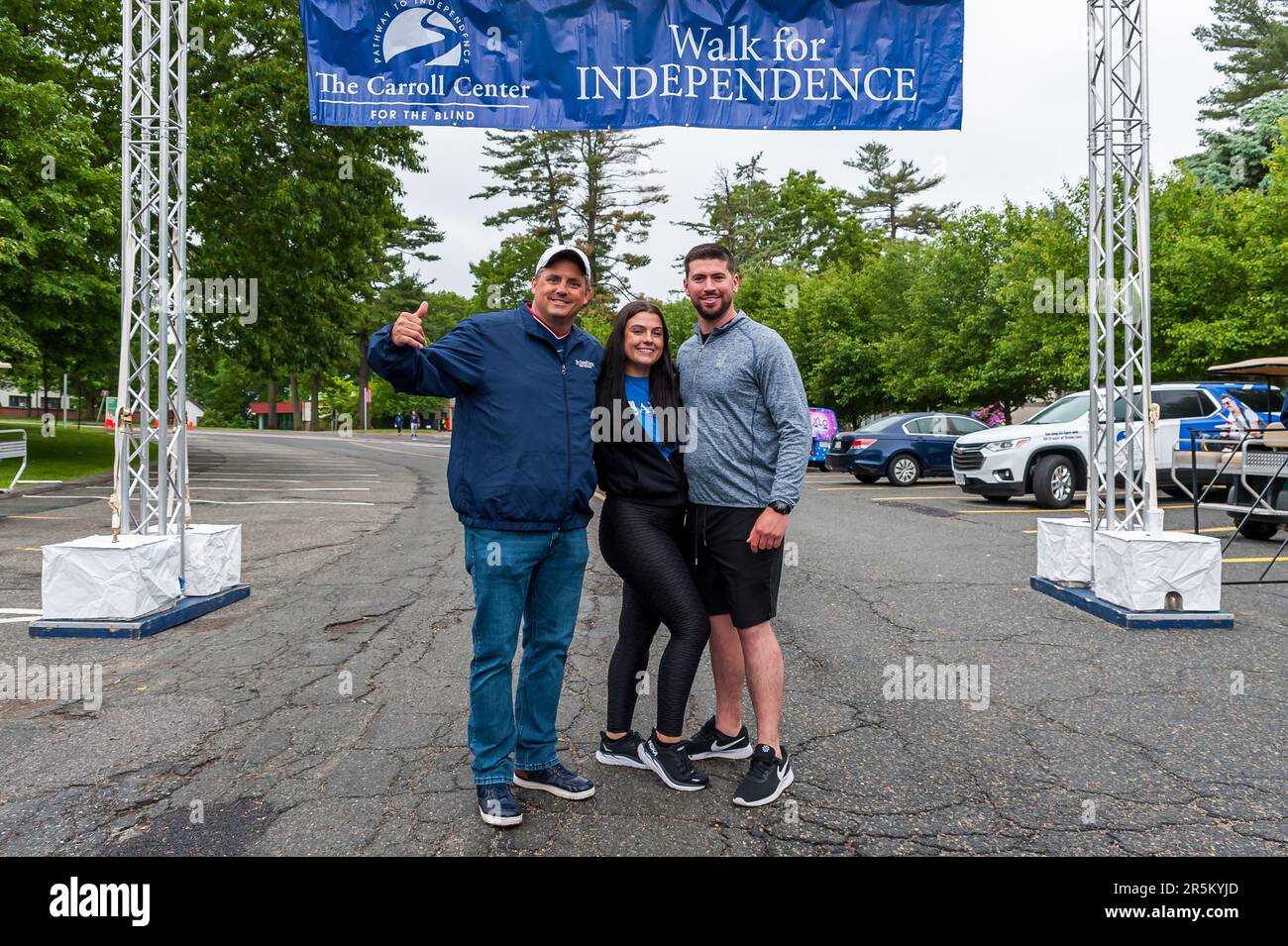 Carroll Center for the Blind Walk for Independence 2023 Stock Photo - Alamy