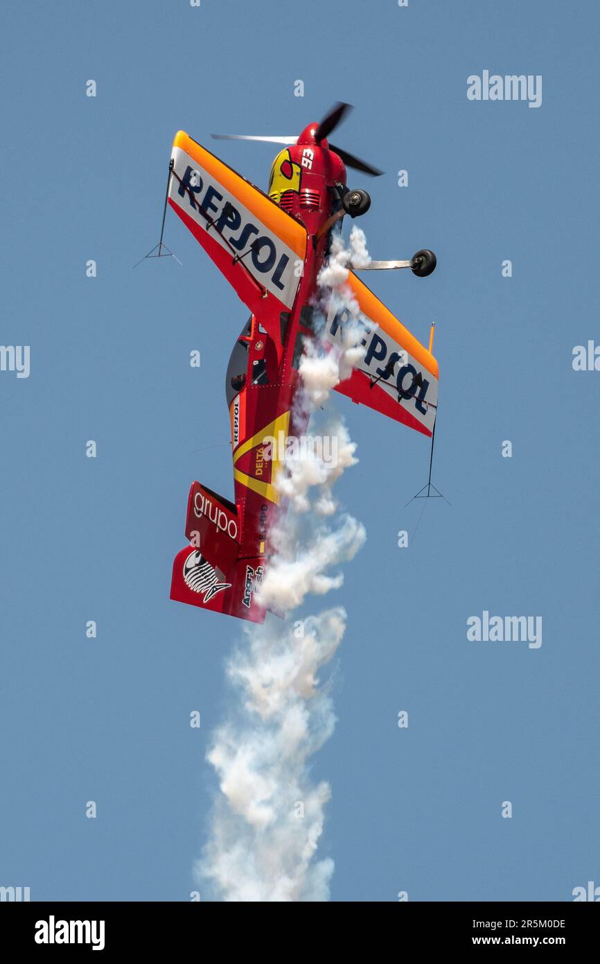 Madrid, Spain. 04th June, 2023. The pilot Castor Fantoba, member of the ...