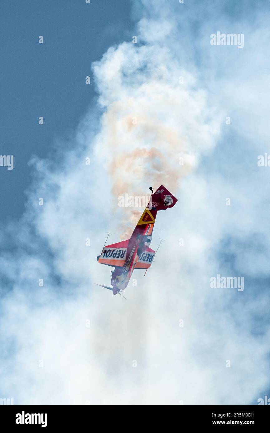Madrid, Spain. 04th June, 2023. The pilot Castor Fantoba, member of the ...