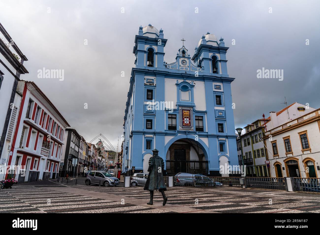 Angra do Heroismo, Portugal - July 1, 2022: Misericordia church and ...