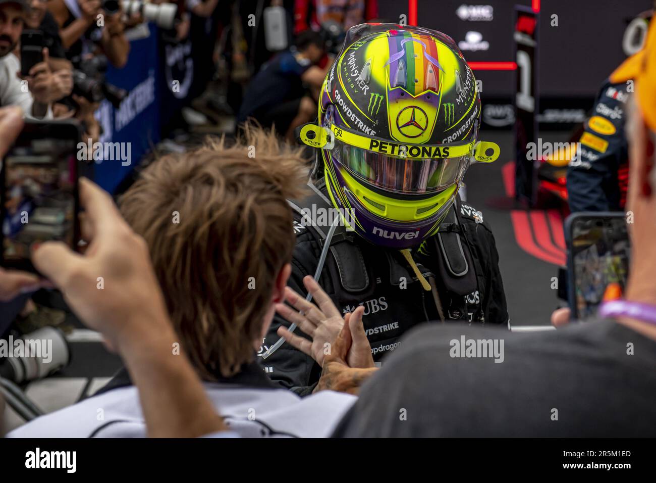 Monaco - 04-06-2023, Circuit de Monaco, Lewis Hamilton at the Formula 1 ...