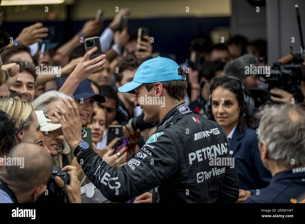 Monaco - 04-06-2023, Circuit de Monaco, George Russell at the Formula 1 ...