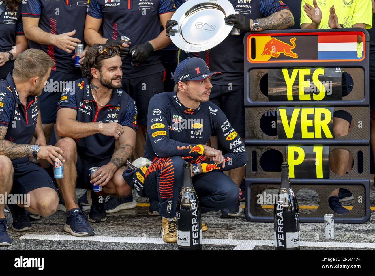 Monaco - 04-06-2023, Circuit de Monaco, Max Verstappen at the Formula 1 ...
