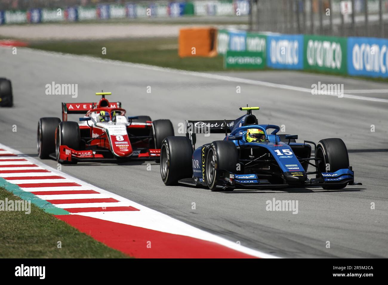 15 CORDEEL Amaury (bel), UNI-Virtuosi Racing, Dallara F2, action during ...