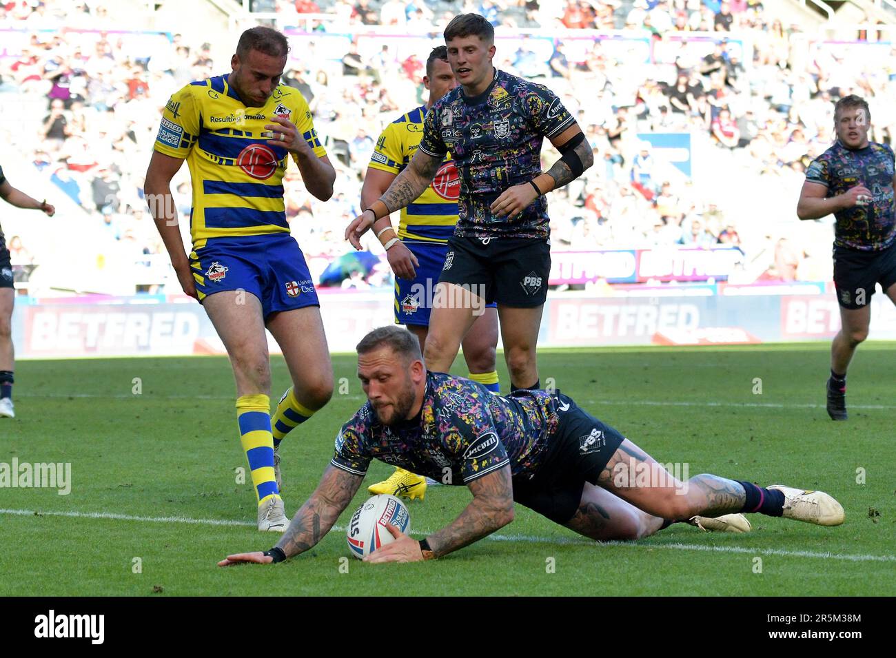 Newcastle, UK. 4th June, 2023. Betfred Super League Rugby, Magic ...