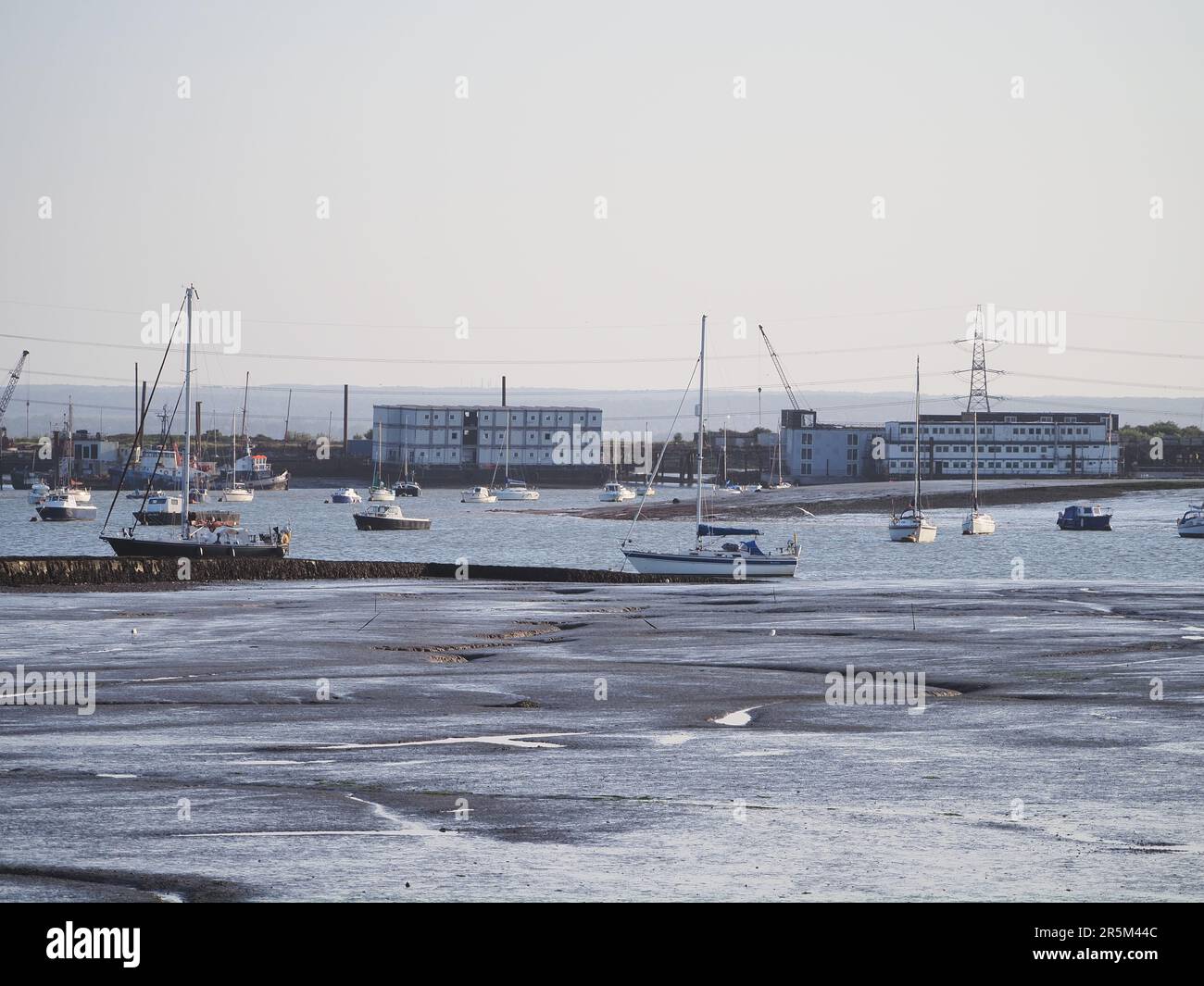 Queenborough, Kent, UK. 4th June, 2023. Three Accommodation Barges have ...