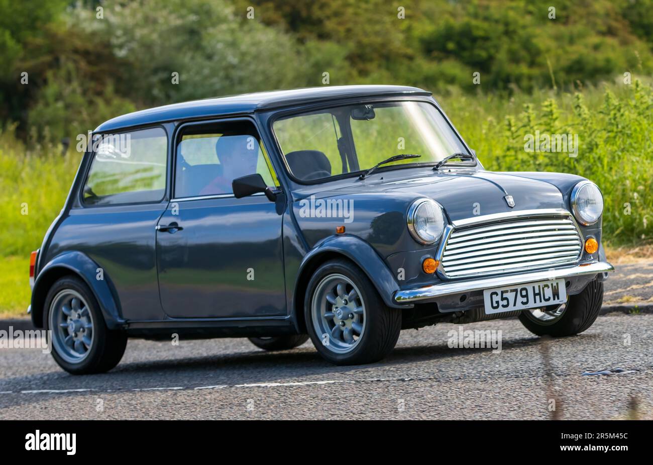Stony Stratford,UK - June 4th 2023: 1989 ROVER MINI classic car ...