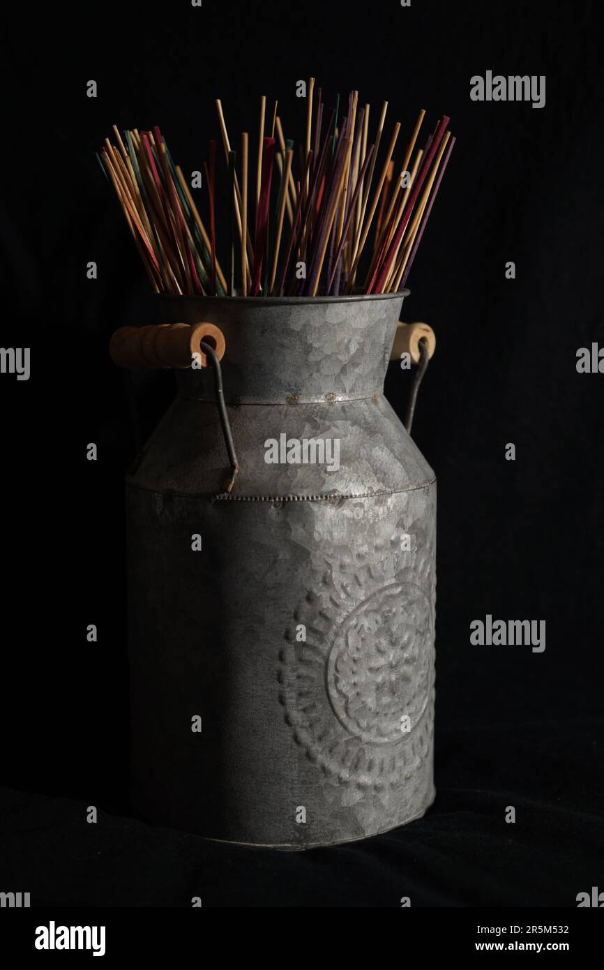 Metal incense incense hi-res stock photography and images - Alamy