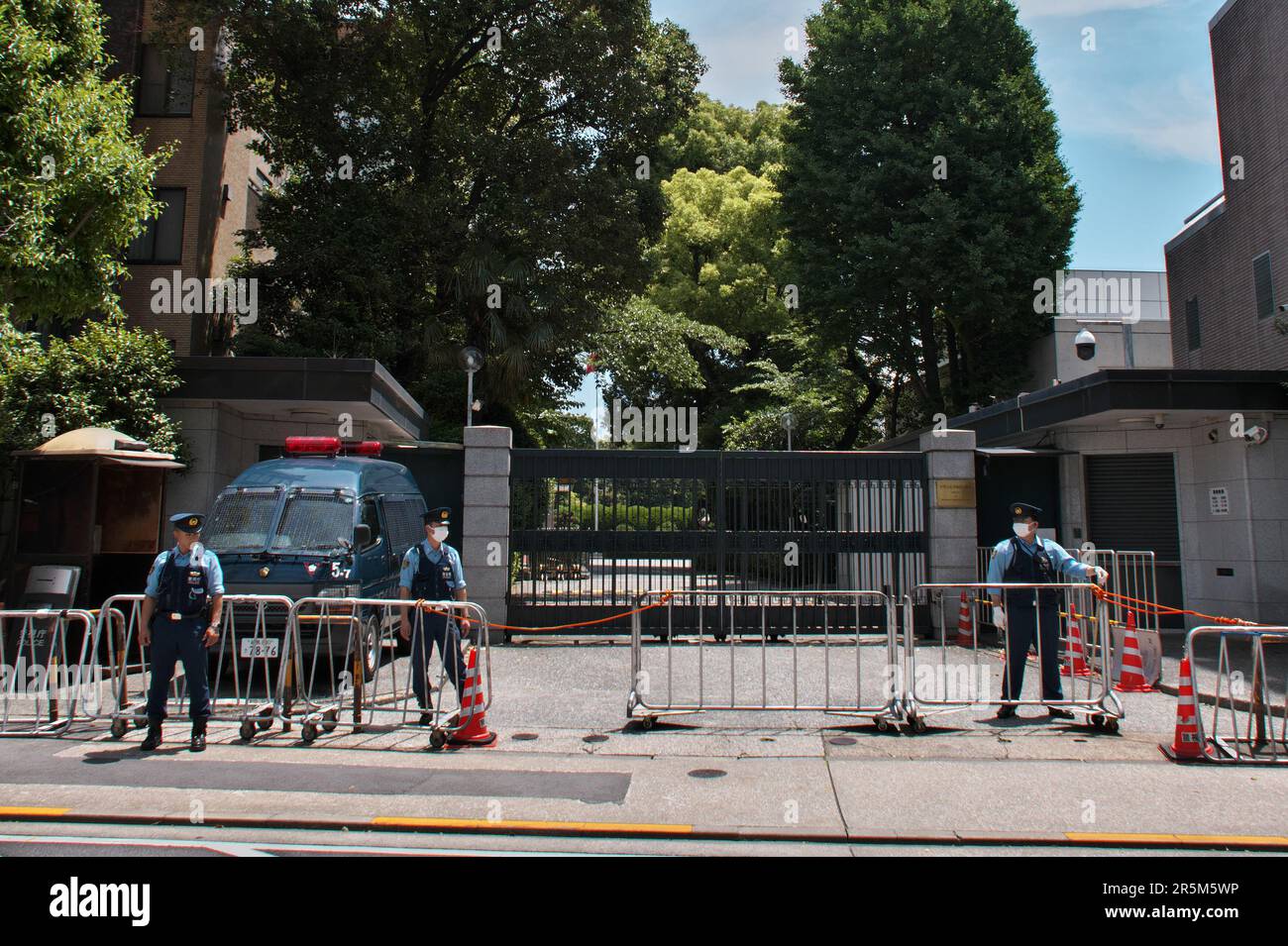 Tokyo, Japan. 04th June, 2023. Member of Tokyo Metropolitan Police ...
