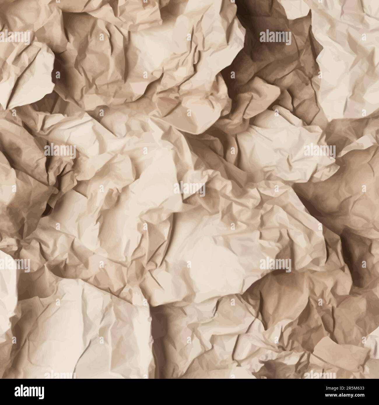 Crumpled paper texture. Abstract paper background. Realistic paper ...