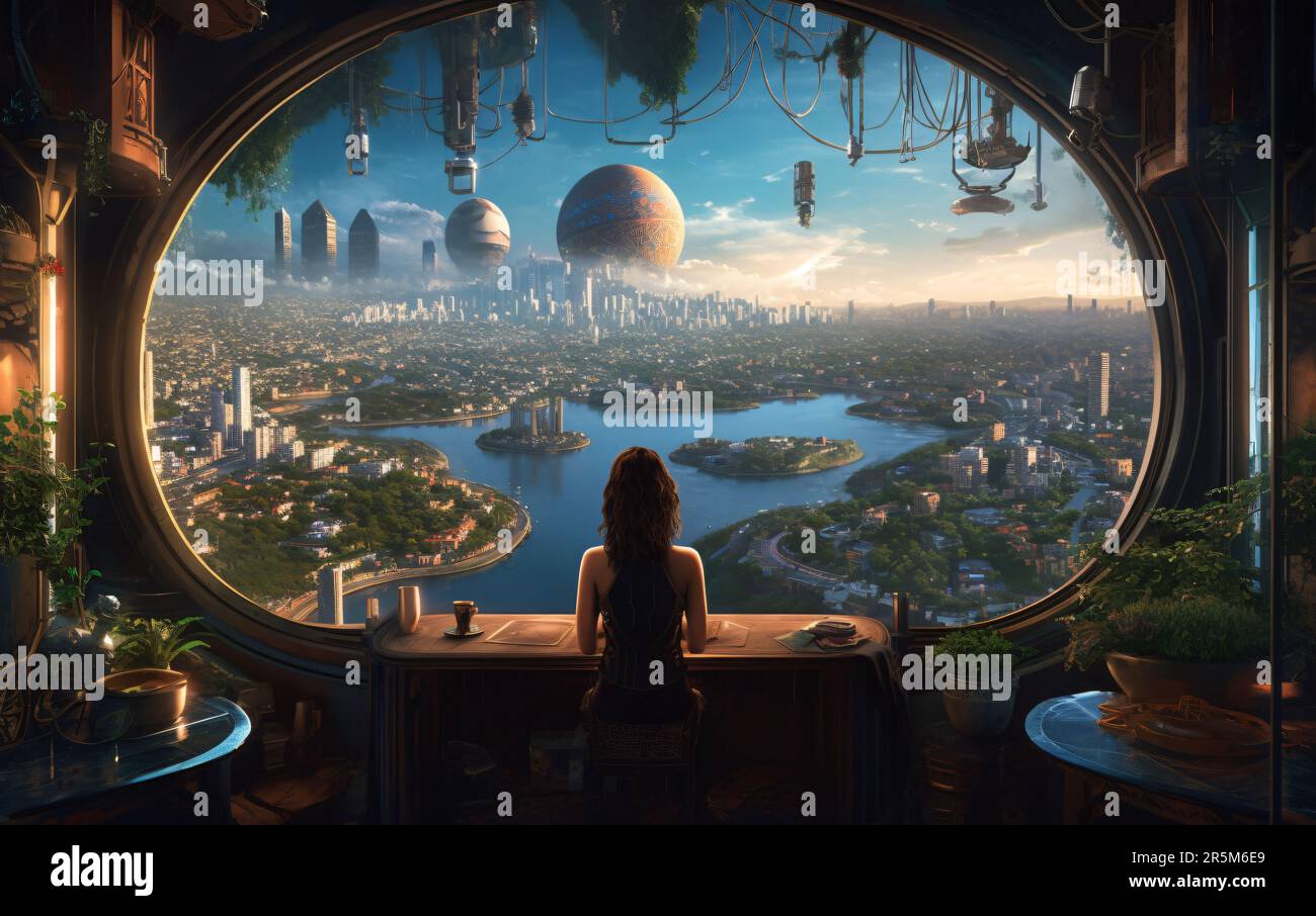 Cyberpunk elements hi-res stock photography and images - Alamy