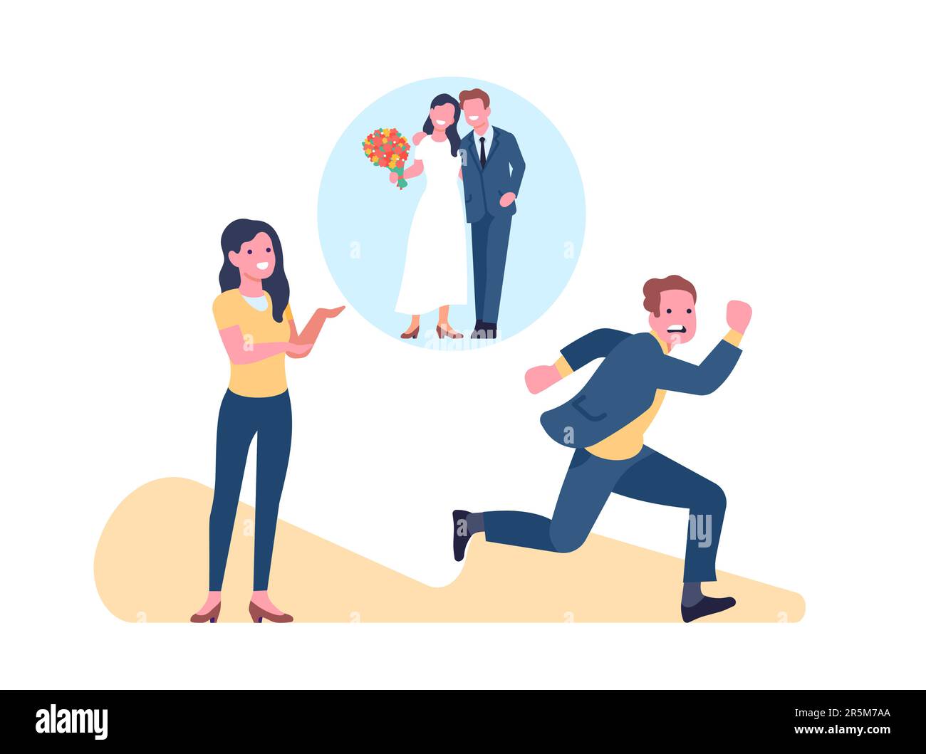 Running Away From Love Cartoon