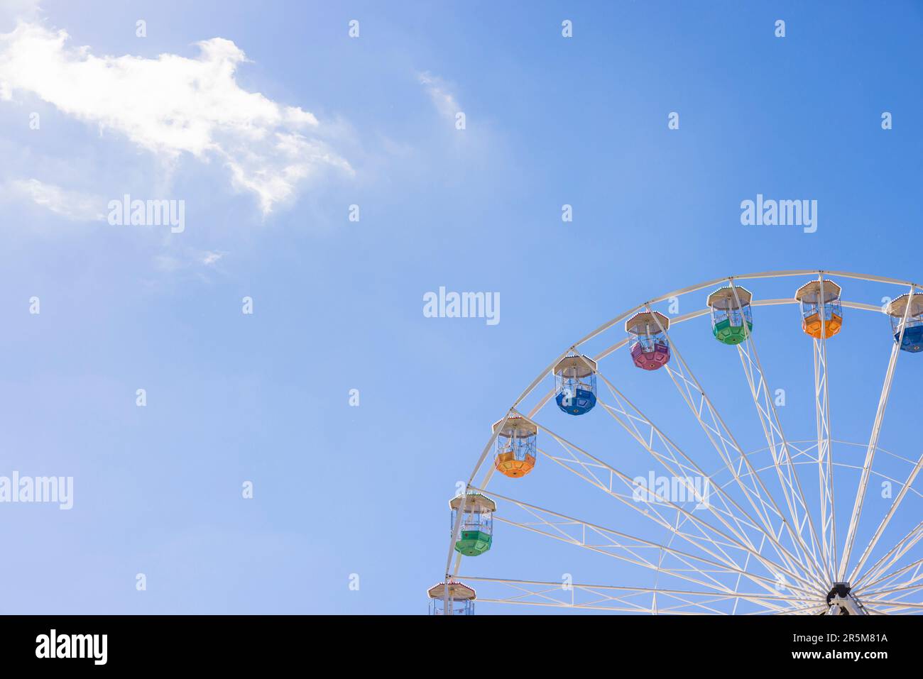Bournemouth observation wheel, a giant Ferris wheel on the Dorset coast ...