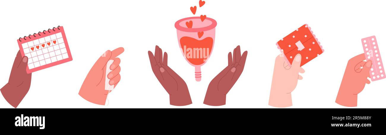 Menstruation cup Cut Out Stock Images & Pictures - Alamy