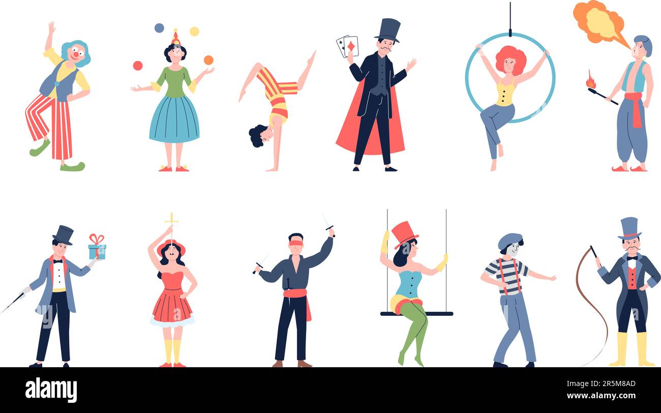 Pantomime costumes Stock Vector Images - Alamy