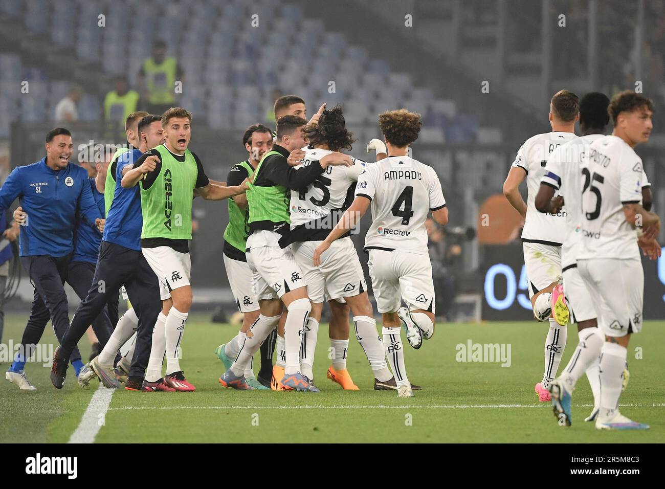 Rome, Italy. 04th June, 2023. Dimitris Nikolaou of Spezia Calcio ...