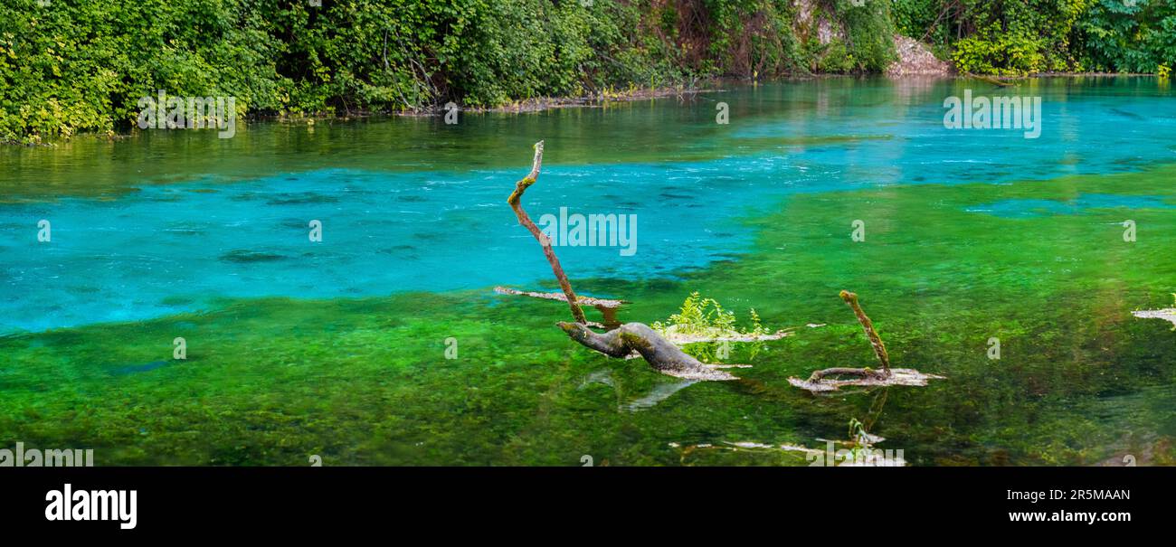 Blue Eye Albania, Natural Spring, Valbone, Theth, Thethi, Europe Stock ...