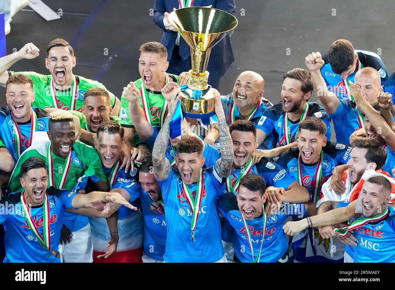 The serie a trophy hi-res stock photography and images - Alamy