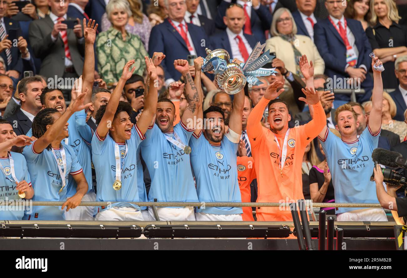 London, UK. 03rd June, 2023. 03 Jun 2023 - Manchester City v Manchester ...