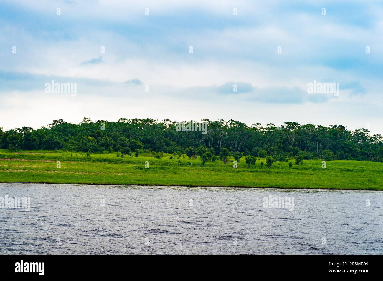 riverside nature landscape with river. riverside nature landscape with ...