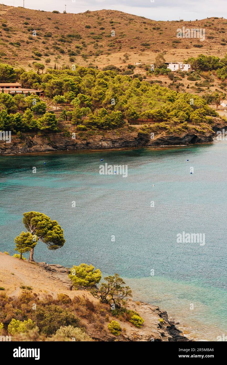Landscape of Cap de Creus, National Park on the Costa Brava, Spain ...