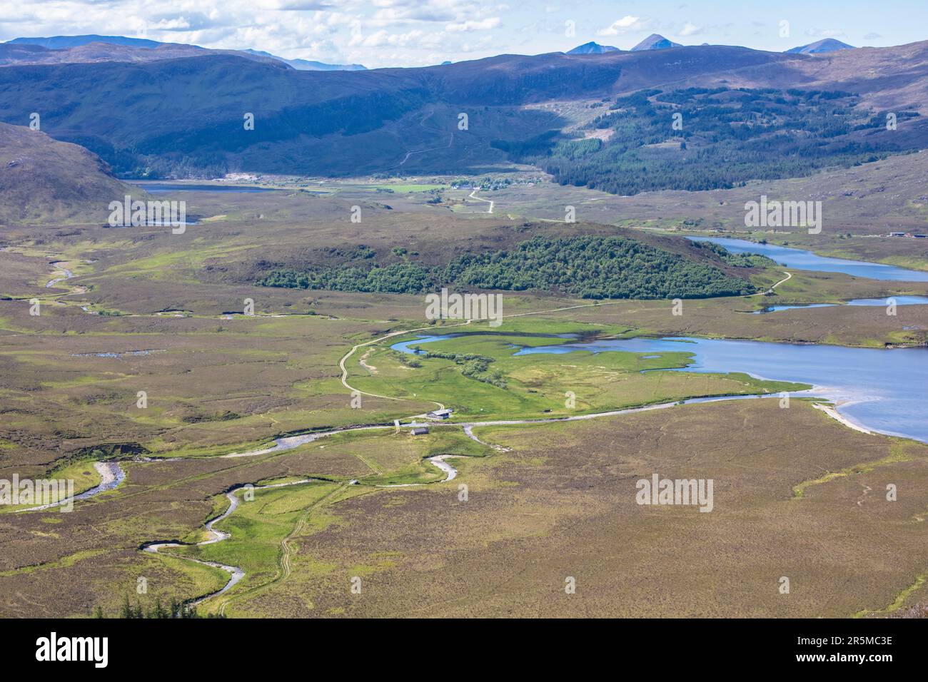 Ben stack scotland road hi-res stock photography and images - Alamy