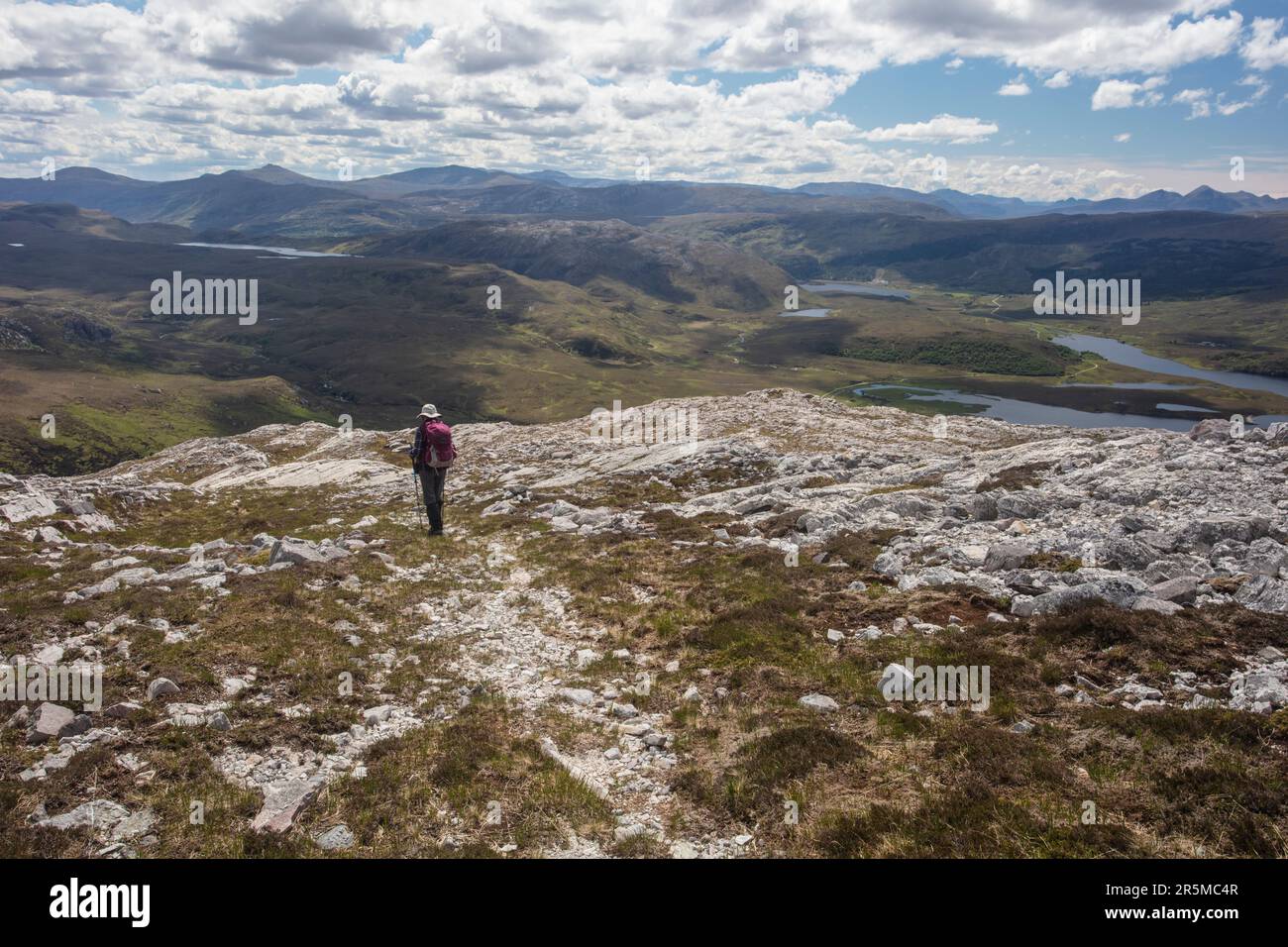 Arkle is a magnificent mountain: a shattered, curving ridge of ...