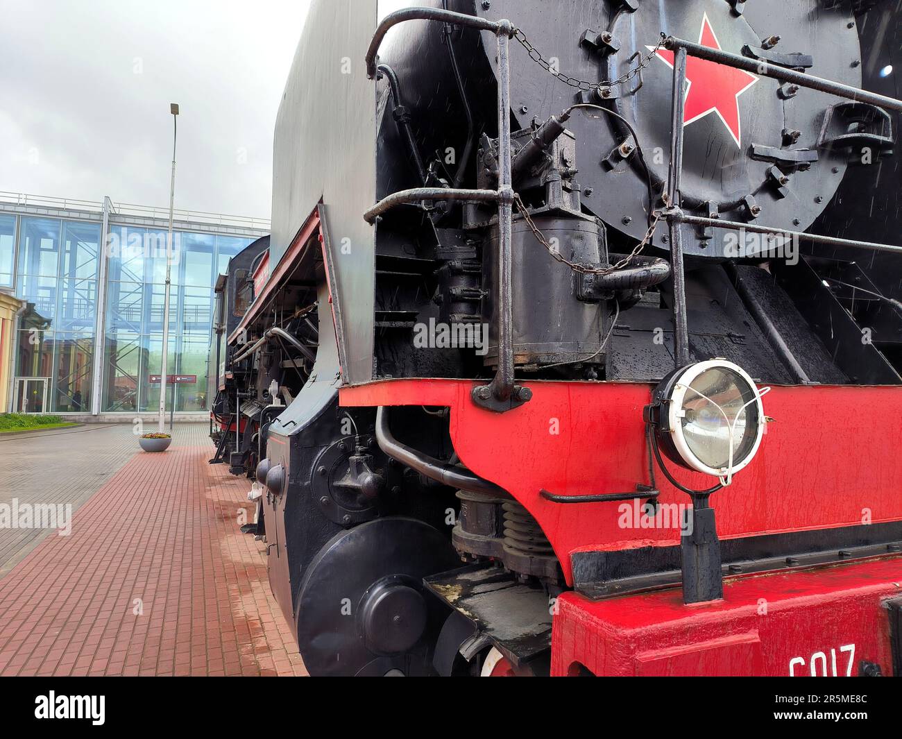 Russian Federation. Saint-Petersburg. Museum of Russian Railways. Train ...