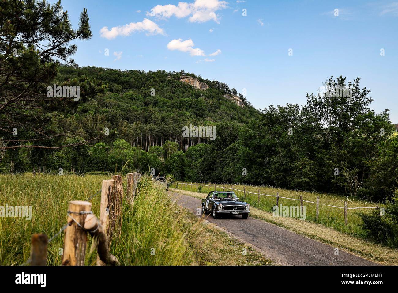 03 Tilly HARRISON, Samantha DENT, Mercedes Benz 280 SL 1970, during the ...